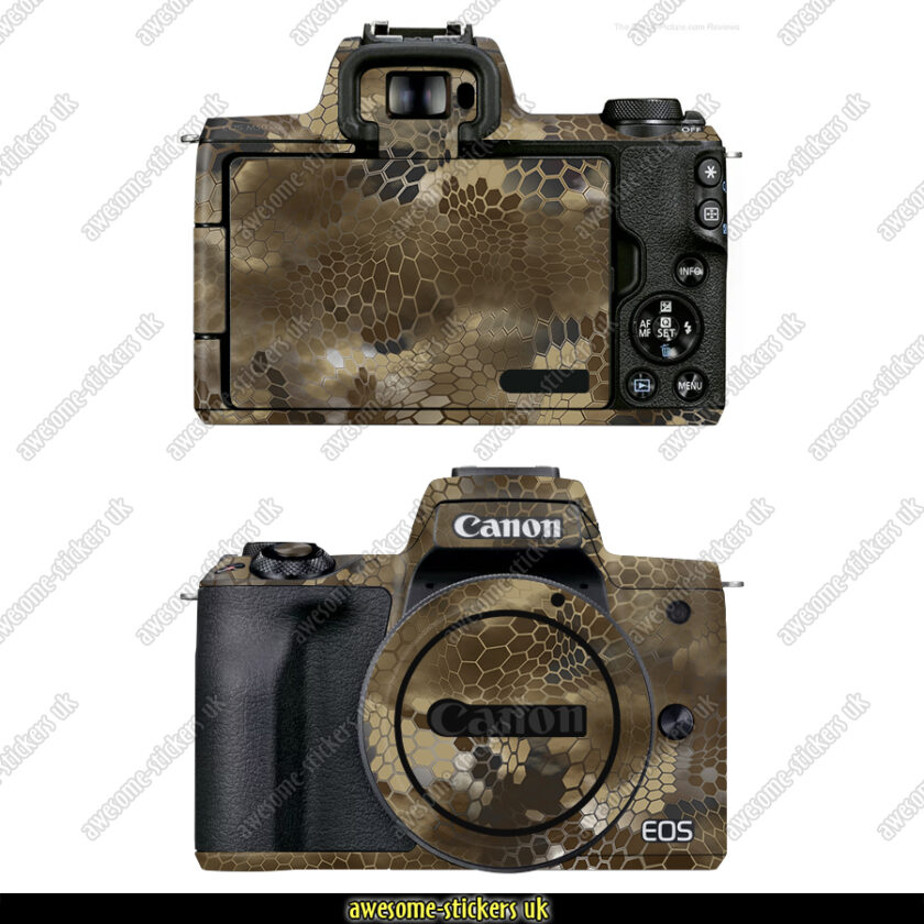 Canon EOS M50 MK2 skins & wraps- Awesome Stickers UK