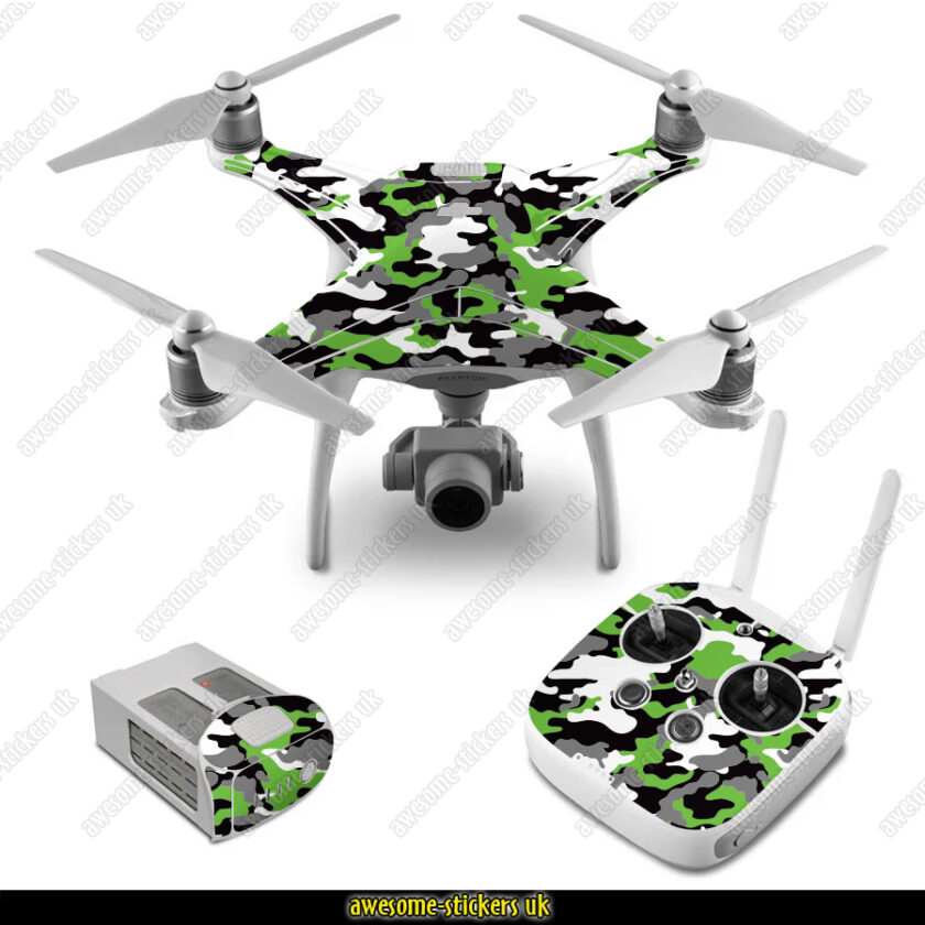 DJI Phantom 4 skins - Awesome Stickers UK