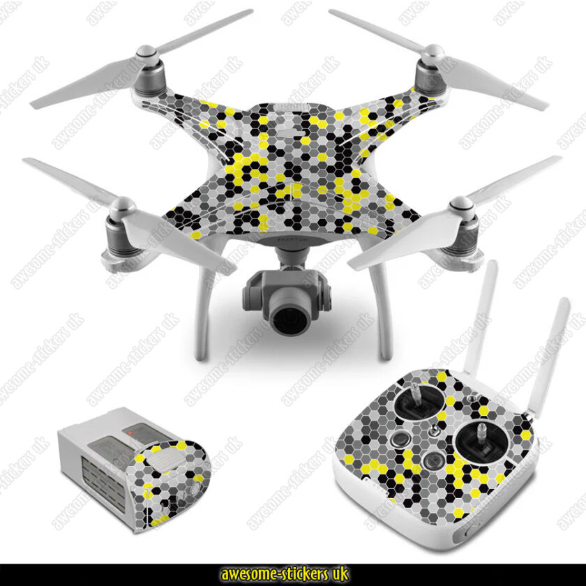 DJI Phantom 4 skins - Awesome Stickers UK