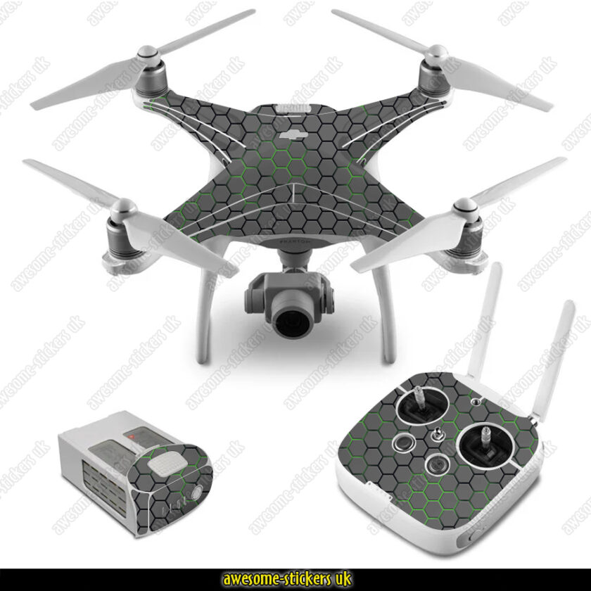 DJI Phantom 4 skins - Awesome Stickers UK