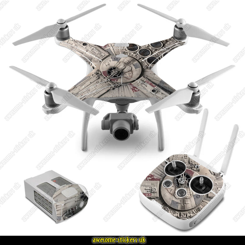 DJI Phantom 4 skins - Awesome Stickers UK