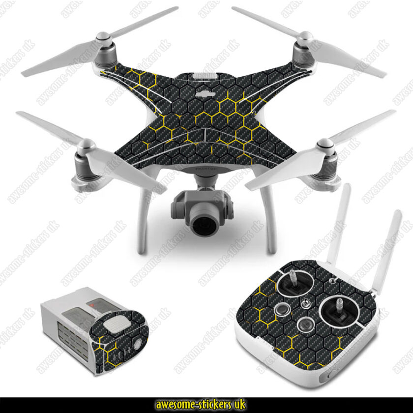 DJI Phantom 4 skins - Awesome Stickers UK