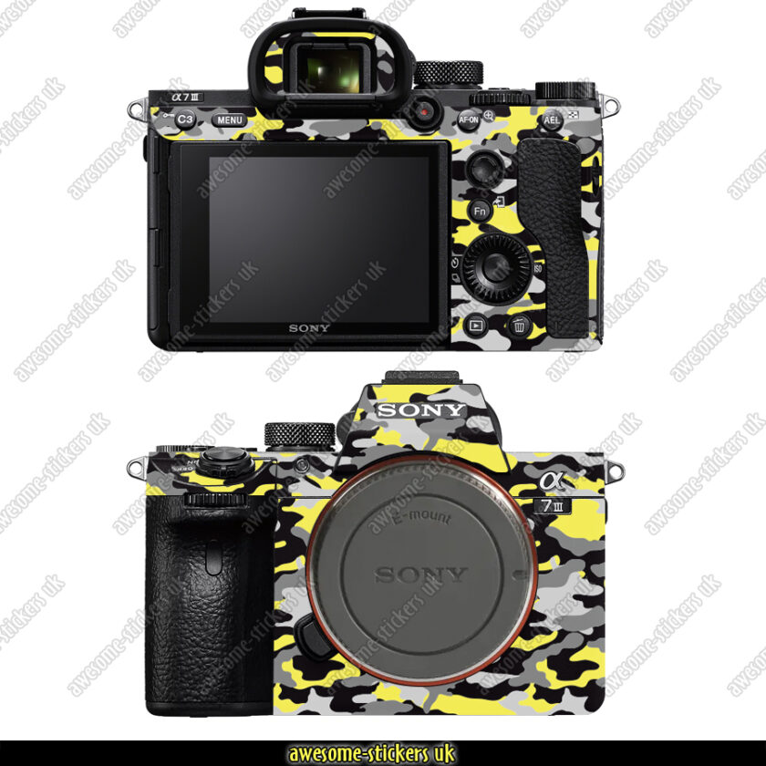 Sony A7 III skins & wraps- Awesome Stickers UK