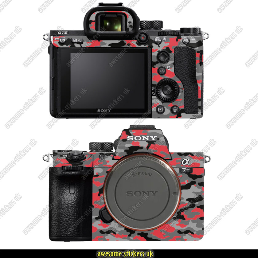 Sony A7 III skins & wraps- Awesome Stickers UK