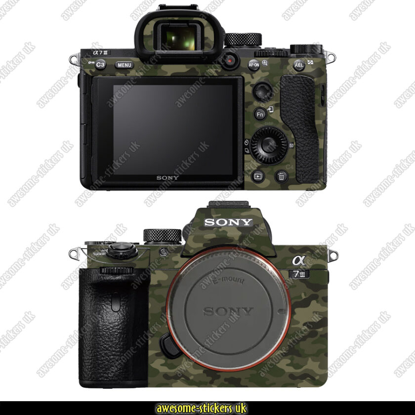 Sony A7 III skins & wraps- Awesome Stickers UK