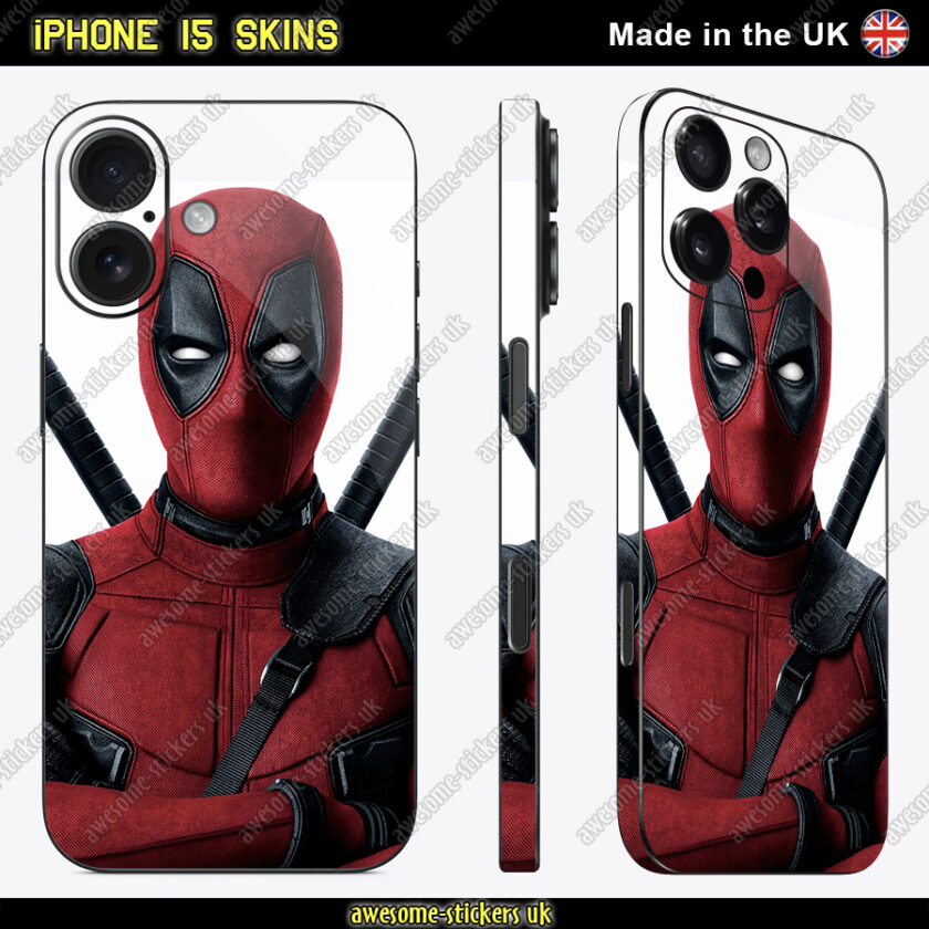 iPhone 15 skins & stickers - BUY NOW! - Awesome Stickers UK