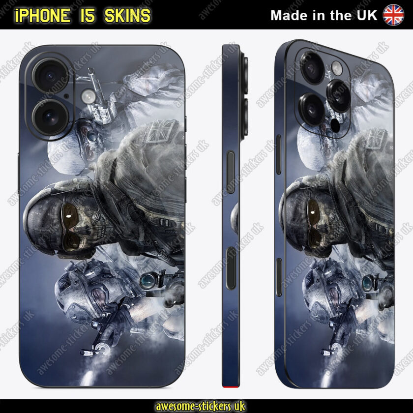 iPhone 15 skins & stickers - BUY NOW! - Awesome Stickers UK