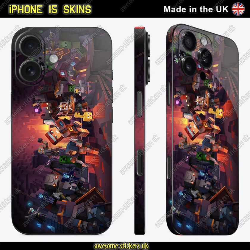 iPhone 15 skins & stickers - BUY NOW! - Awesome Stickers UK