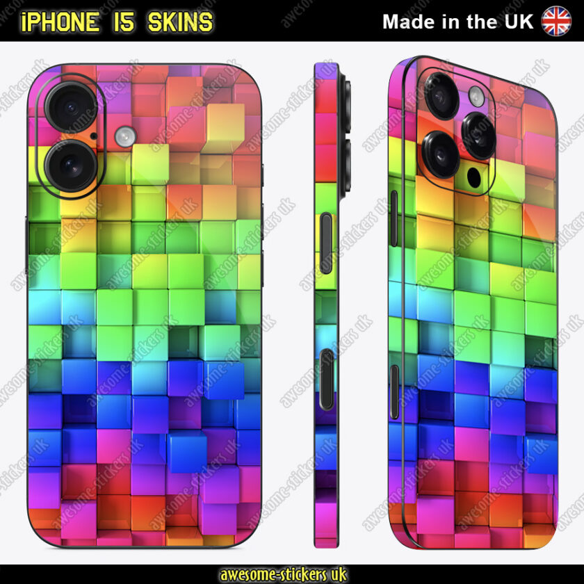 iPhone 15 skins & stickers - BUY NOW! - Awesome Stickers UK