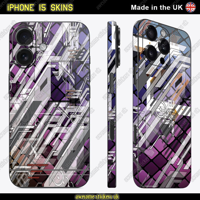 iPhone 15 skins & stickers - BUY NOW! - Awesome Stickers UK