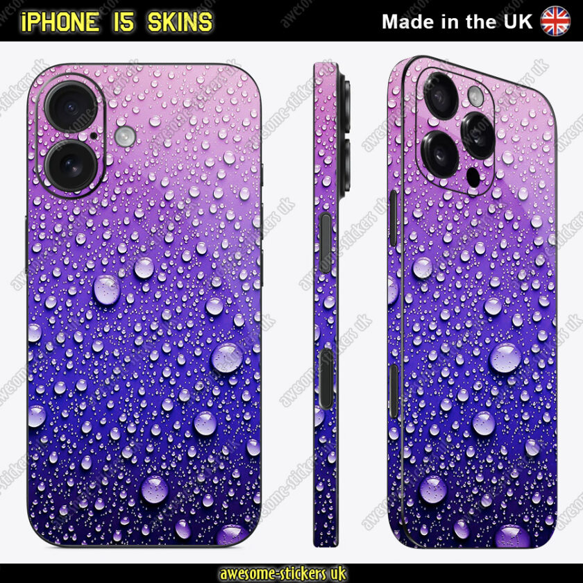 iPhone 15 skins & stickers - BUY NOW! - Awesome Stickers UK