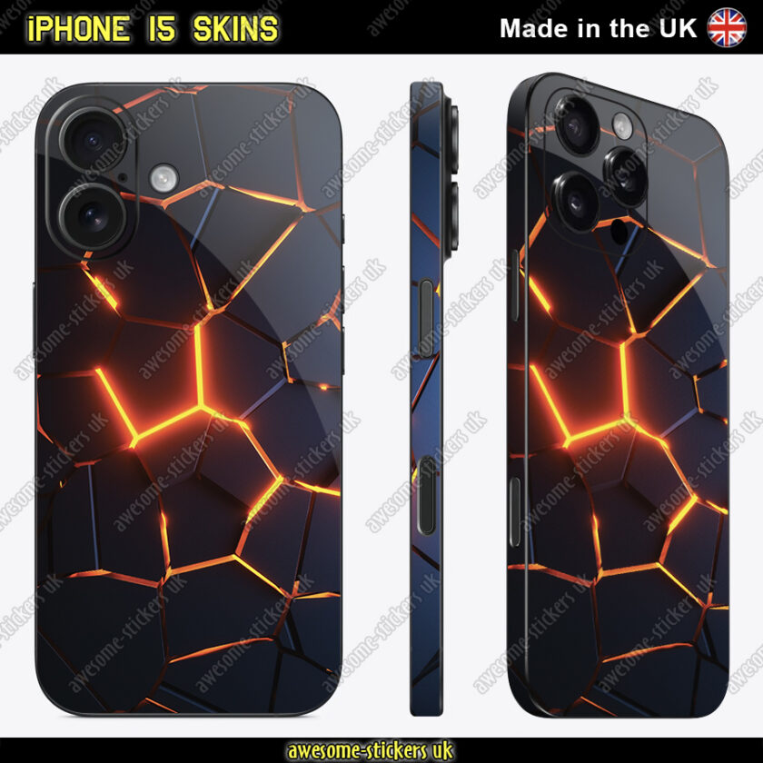 iPhone 15 skins & stickers - BUY NOW! - Awesome Stickers UK