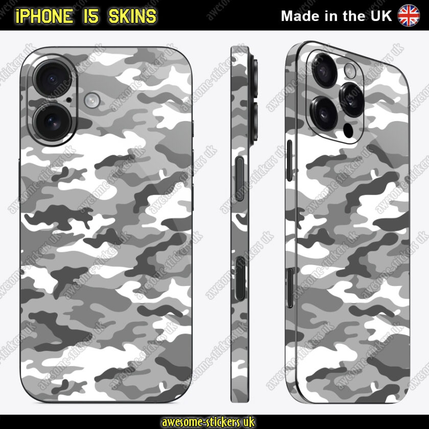 iPhone 15 skins & stickers - BUY NOW! - Awesome Stickers UK