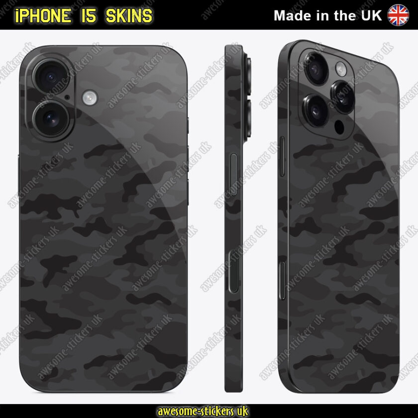 iPhone 15 skins & stickers - BUY NOW! - Awesome Stickers UK
