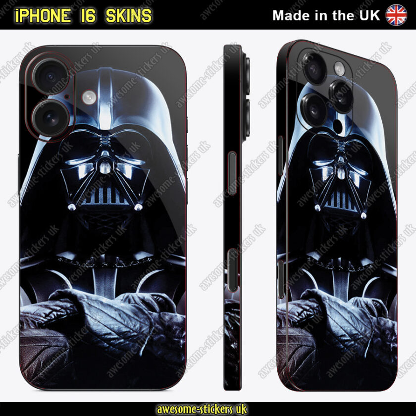 iPhone 16 skins & stickers - BUY NOW! - Awesome Stickers UK