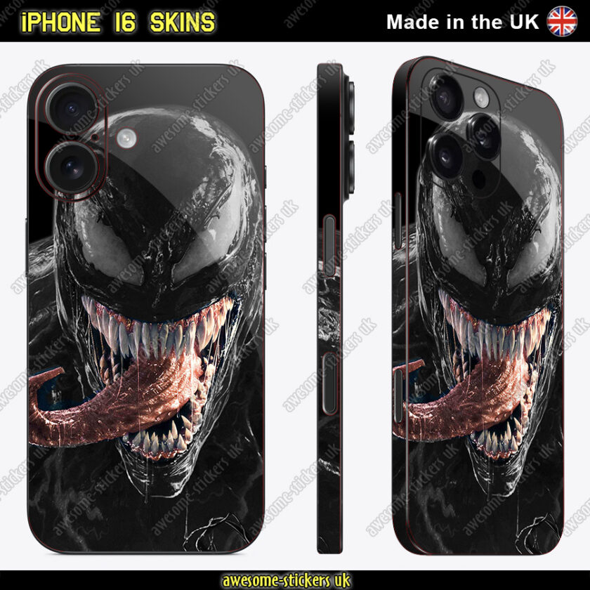 iPhone 16 skins & stickers - BUY NOW! - Awesome Stickers UK