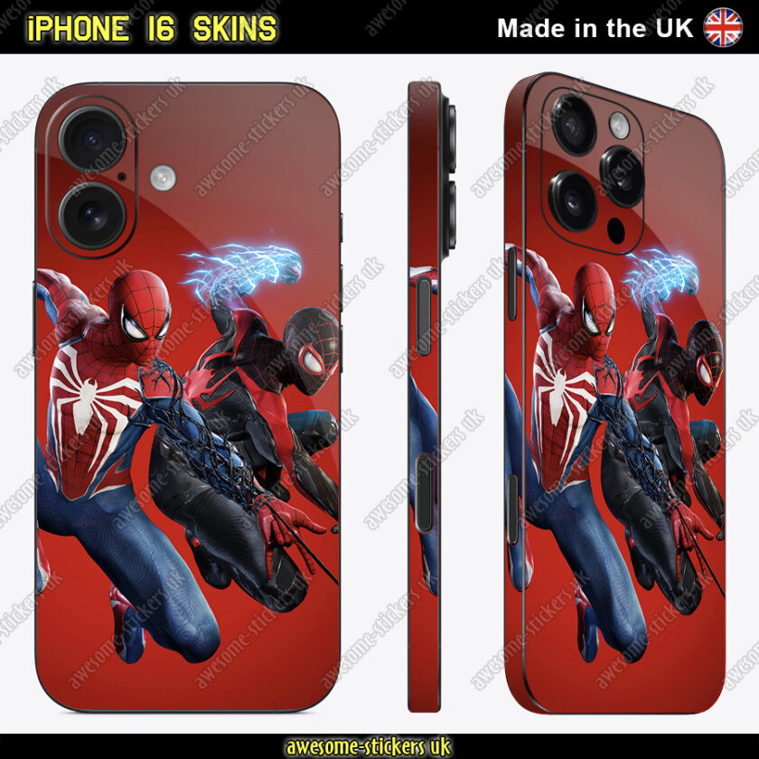 iPhone 16 skins & stickers - BUY NOW! - Awesome Stickers UK