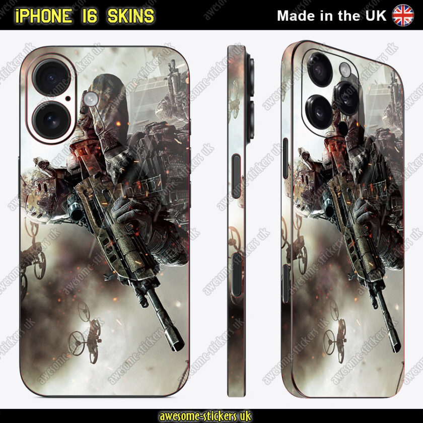 iPhone 16 skins & stickers - BUY NOW! - Awesome Stickers UK