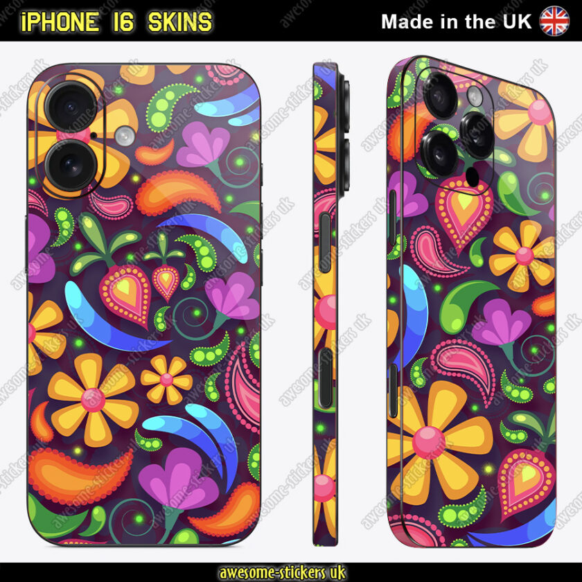 iPhone 16 skins & stickers - BUY NOW! - Awesome Stickers UK