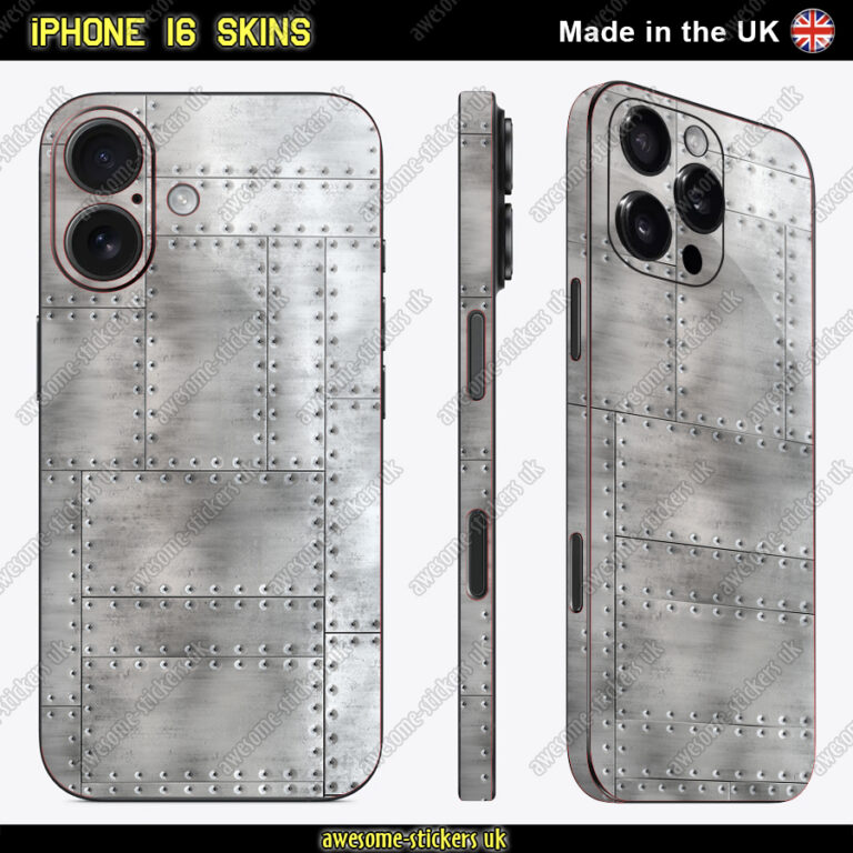 iPhone 16 skins & stickers - BUY NOW! - Awesome Stickers UK
