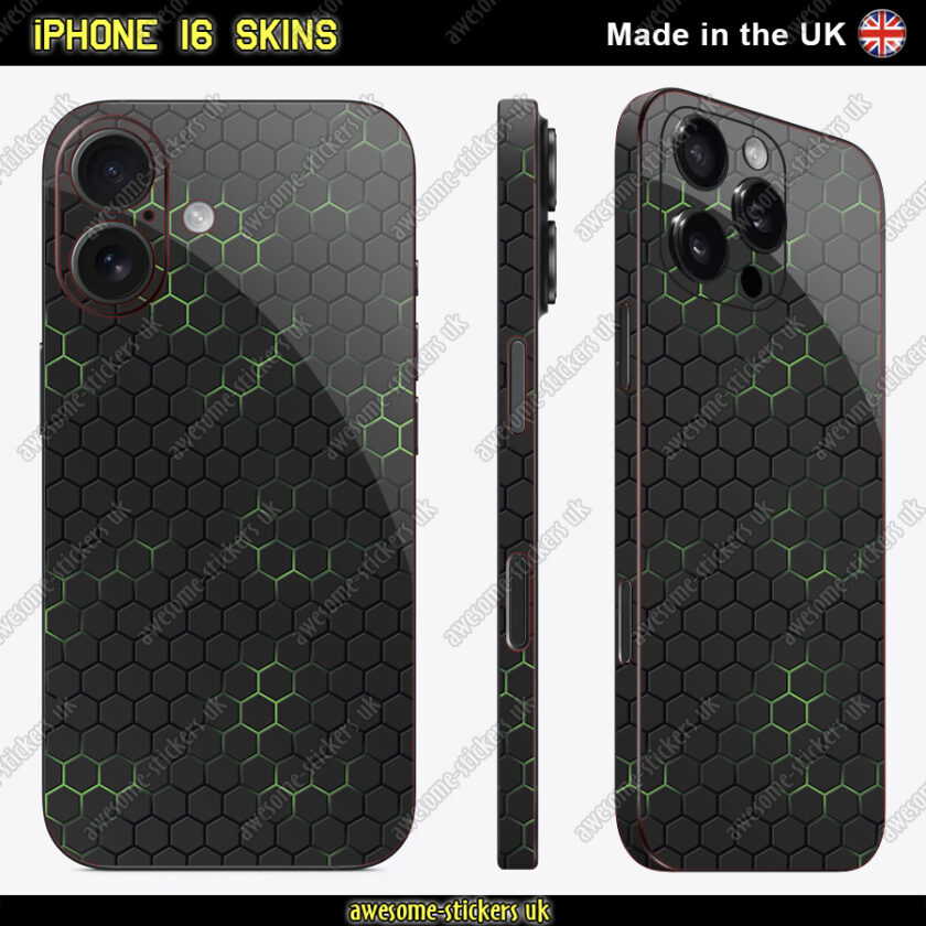 iPhone 16 skins & stickers - BUY NOW! - Awesome Stickers UK