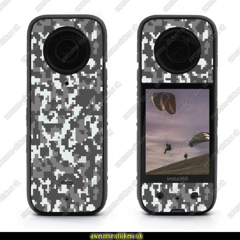 Insta 360 X3 skins - Awesome Stickers UK