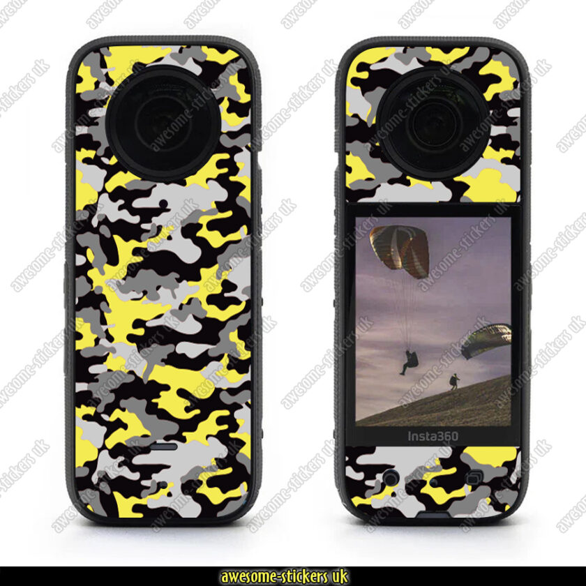 Insta 360 X3 skins - Awesome Stickers UK
