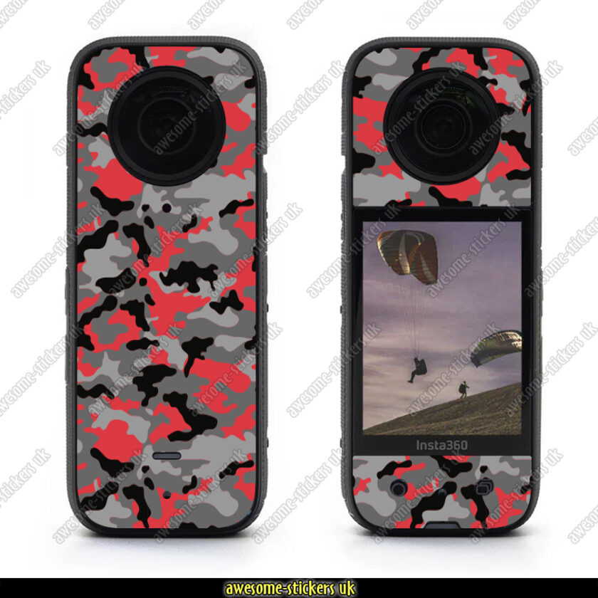 Insta 360 X3 skins - Awesome Stickers UK