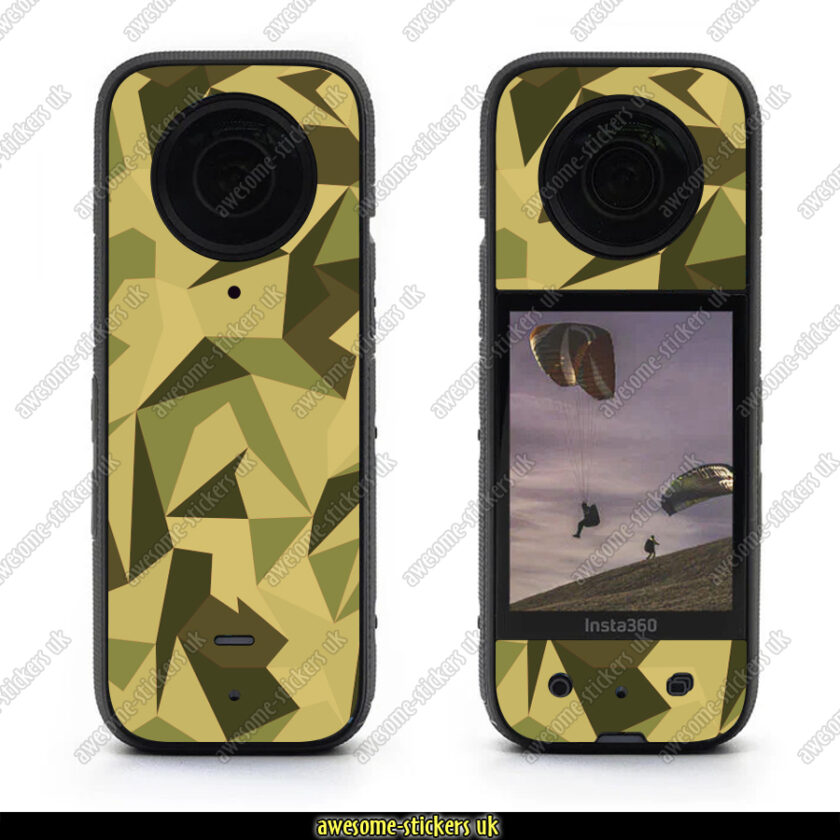 Insta 360 X3 skins - Awesome Stickers UK