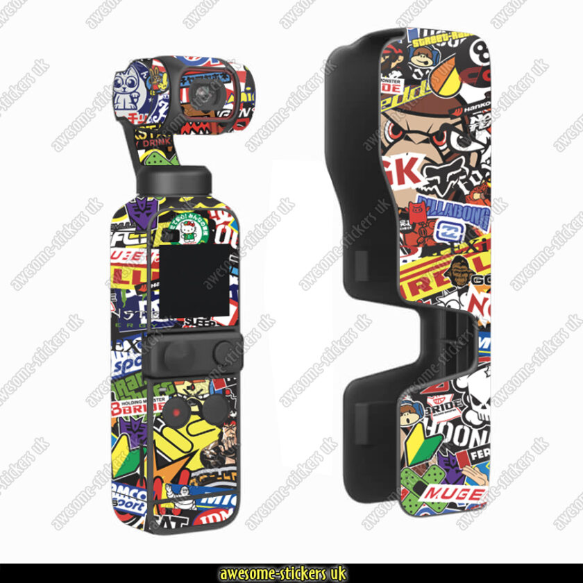 DJI Pocket 2 skins - Awesome Stickers UK