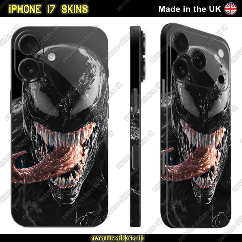 iPhone 17 skins & stickers - BUY NOW! - Awesome Stickers UK