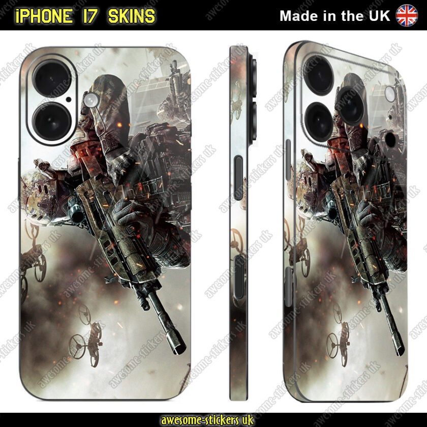 iPhone 17 skins & stickers - BUY NOW! - Awesome Stickers UK