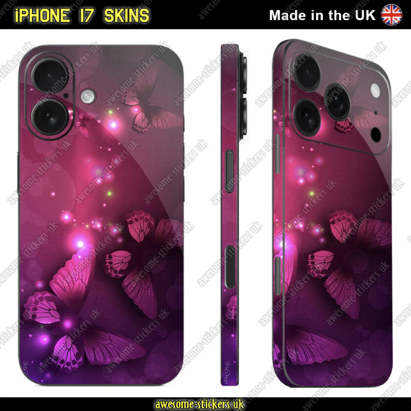 iPhone 17 skins & stickers - BUY NOW! - Awesome Stickers UK