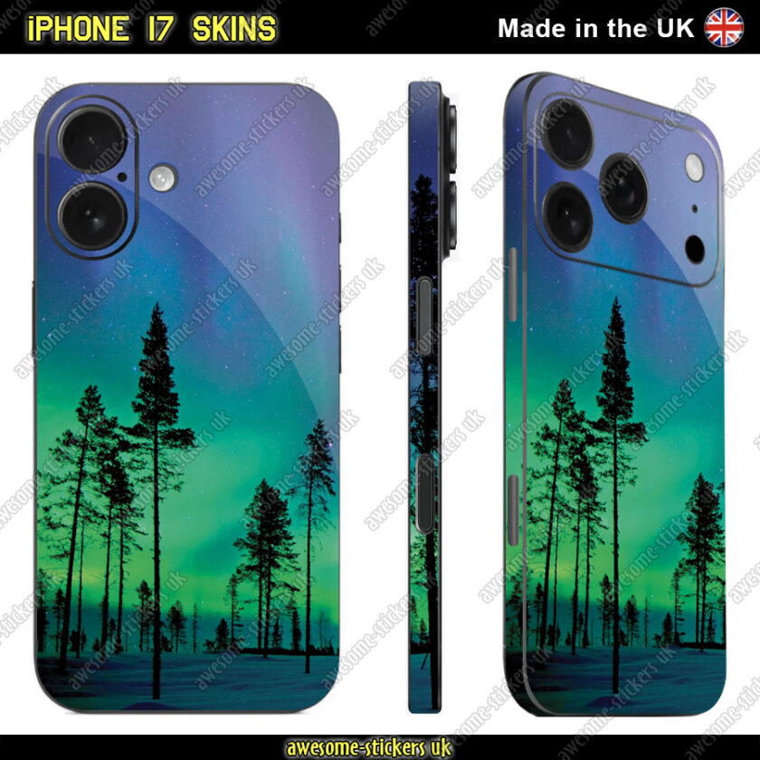 iPhone 17 skins & stickers - BUY NOW! - Awesome Stickers UK