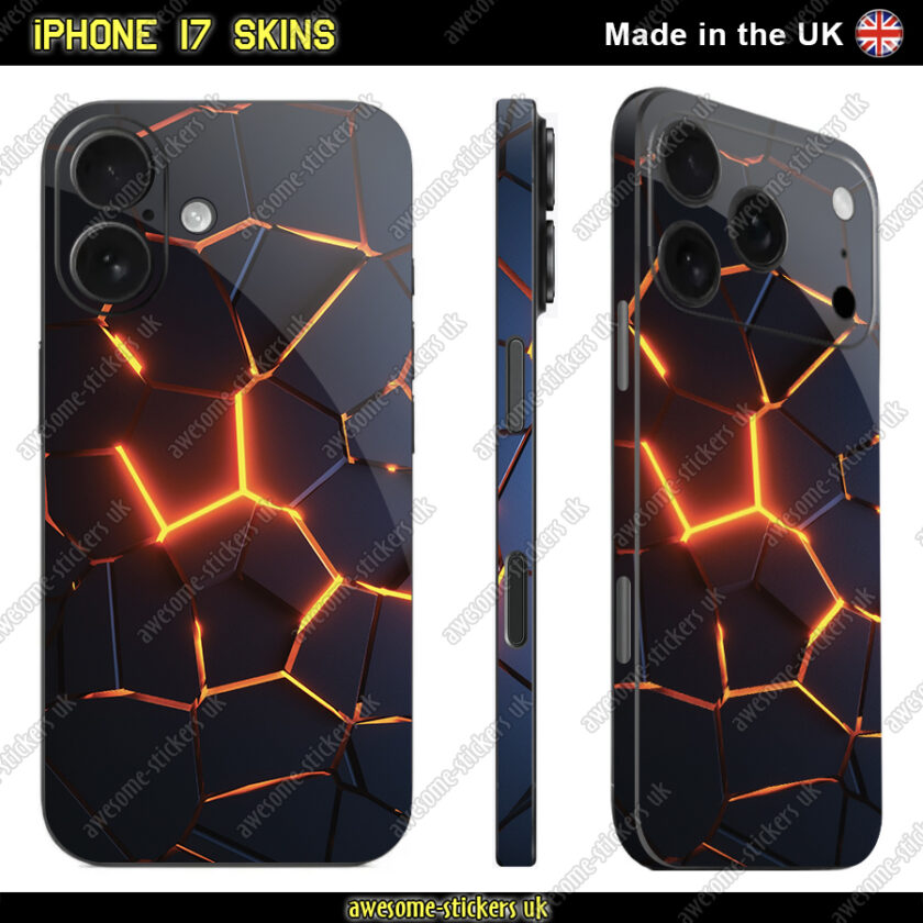 iPhone 17 skins & stickers - BUY NOW! - Awesome Stickers UK